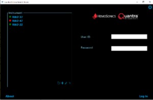 Quantra® Desktop Remote Viewer | HemoSonics